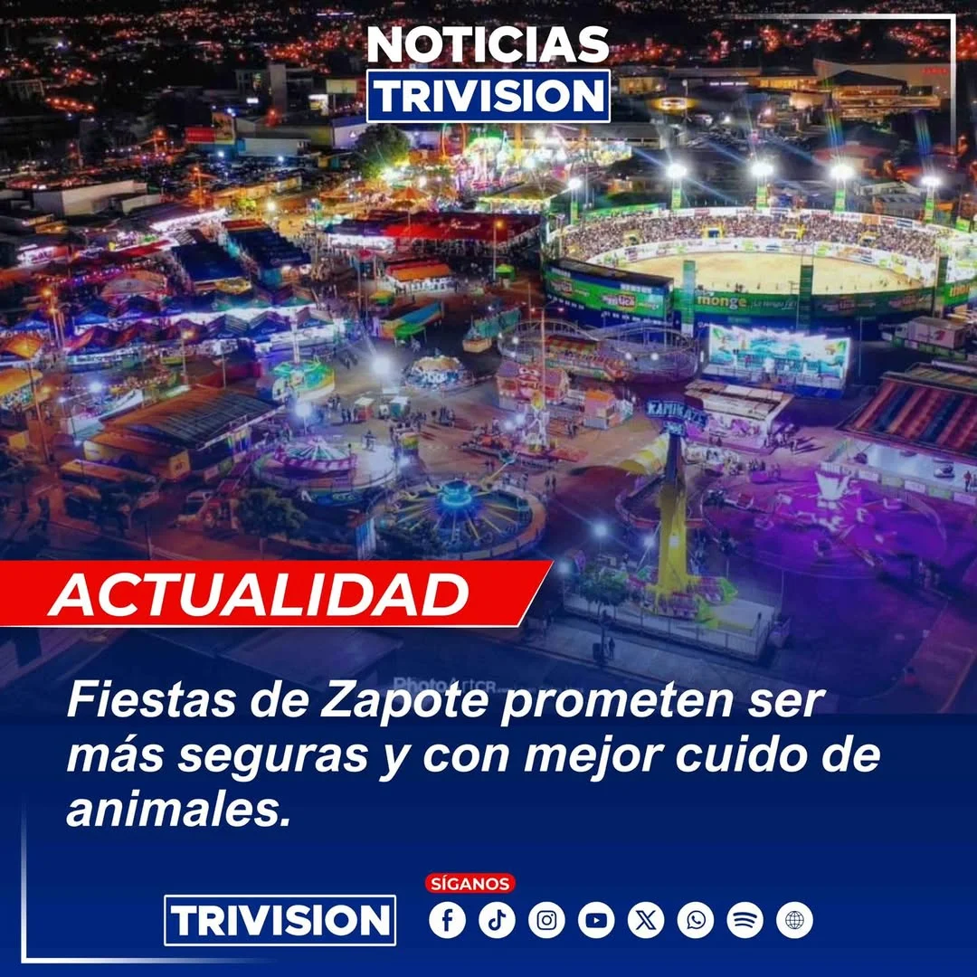 Fiestas de Zapote 2024-2025 ofrecerán más atracciones y seguridad