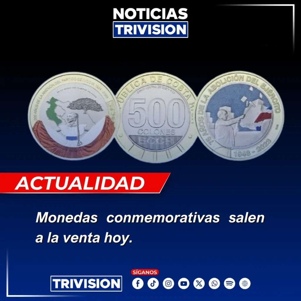 Nueva moneda coleccionable de ₡500 disponible desde el 3 de febrero