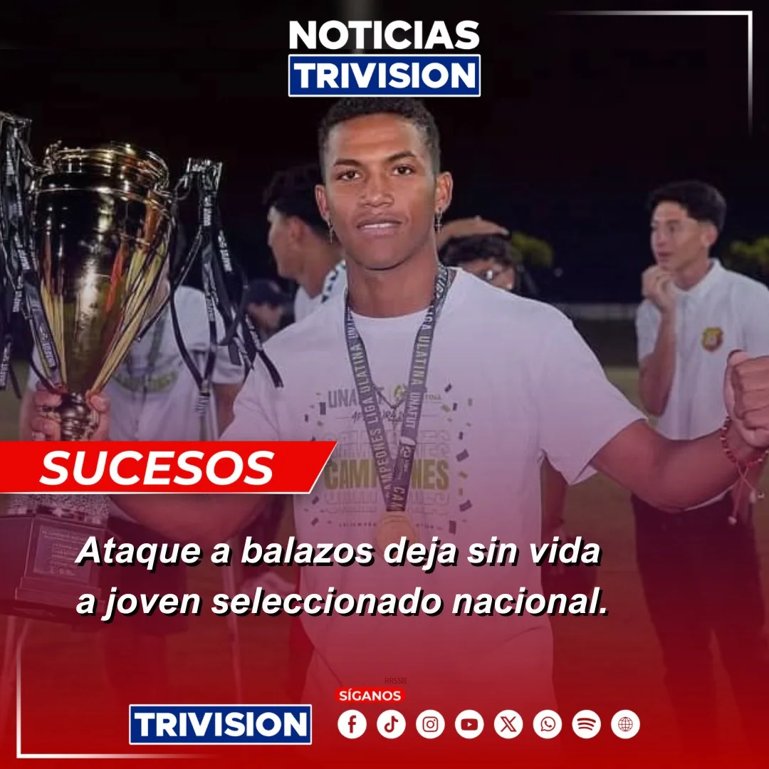 Asesinan en Limón al joven futbolista Randy Peña