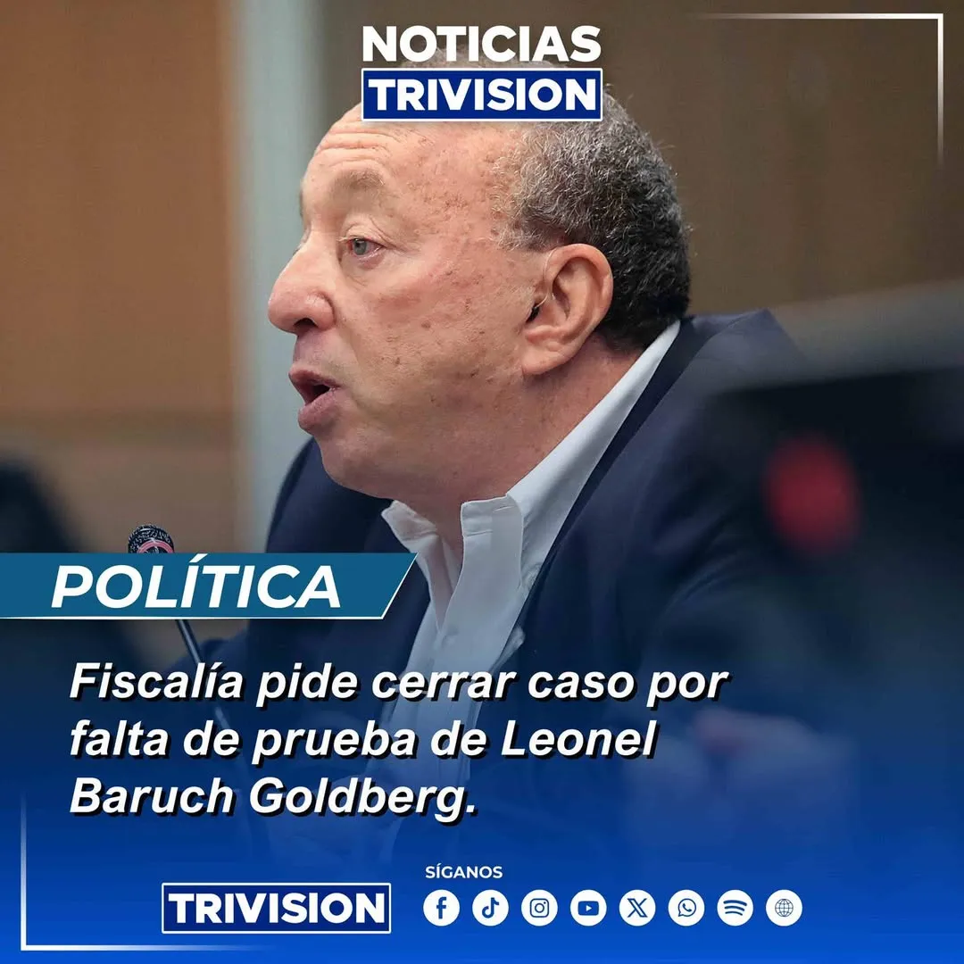 Fiscalía pide sobreseimiento en caso de Baruch